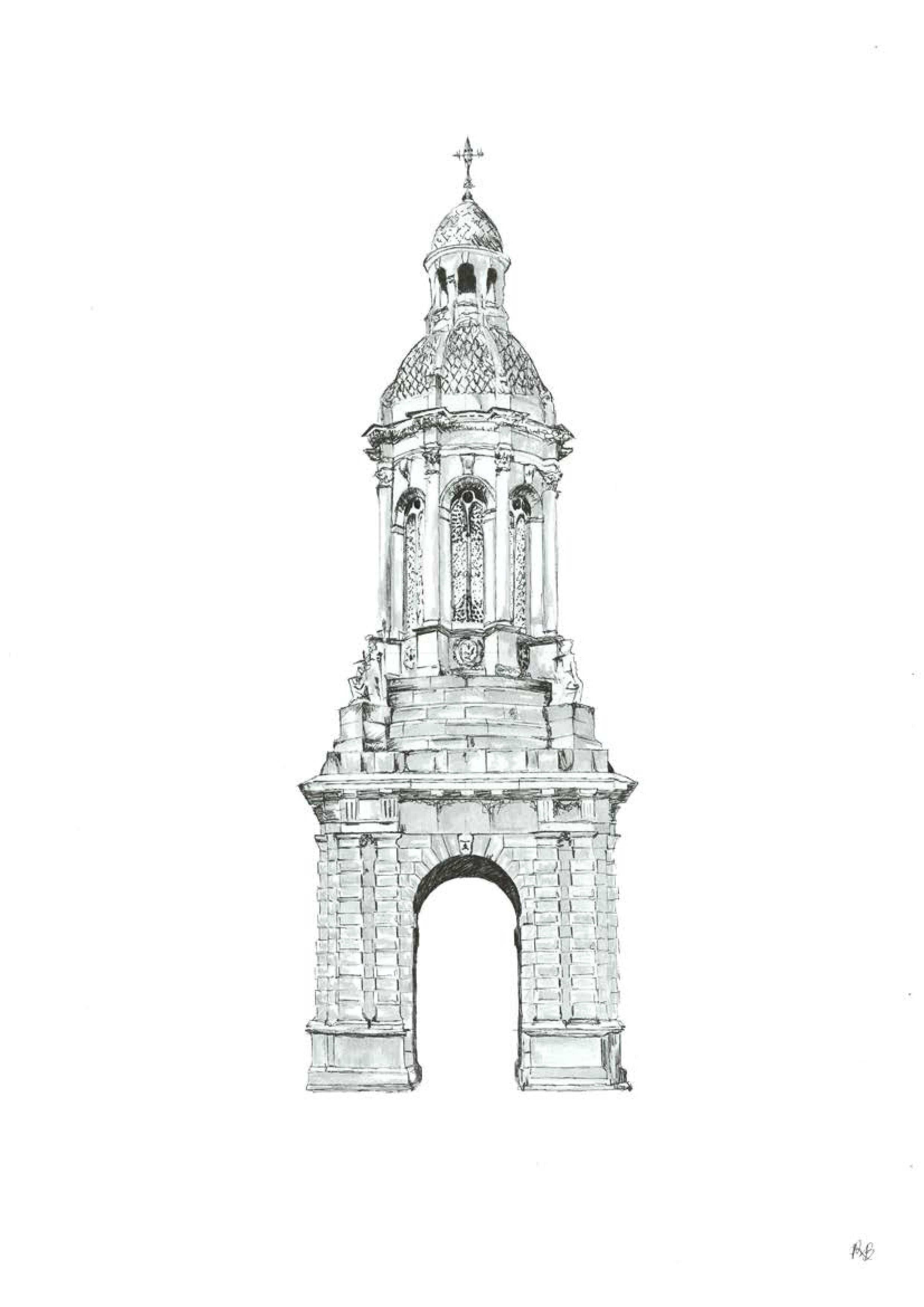 The Campanile, Trinity College, Dublin – Roisin Bean Design
