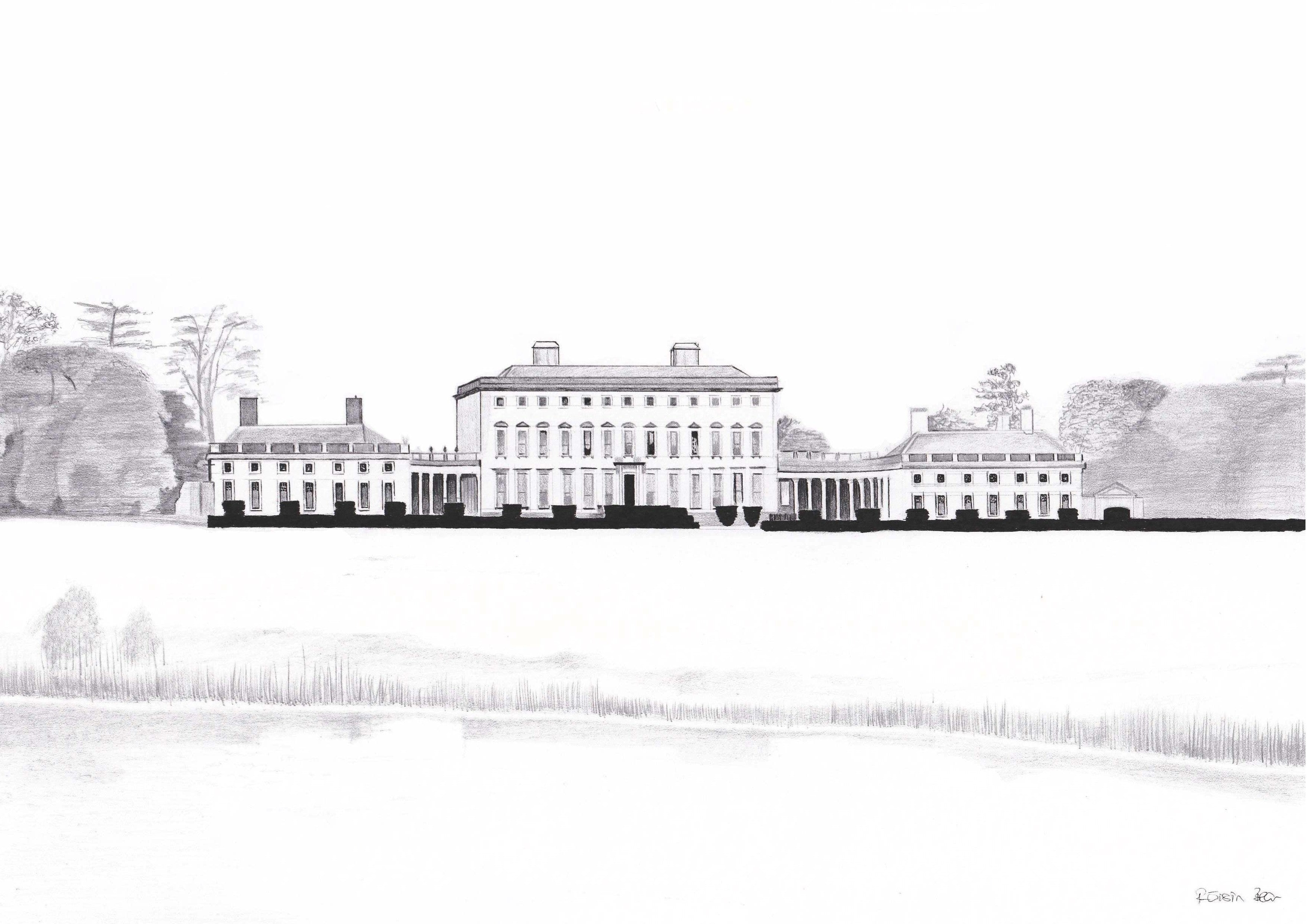 Castletown House, Celbridge Print – Roisin Bean Design